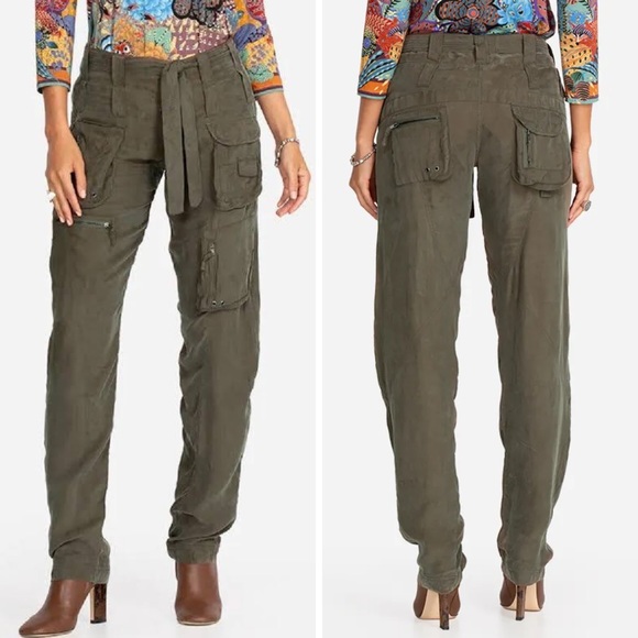 Johnny Was | Pants & Jumpsuits | Jw276 Johnny Was Hailey Cargo Pant | Poshmark